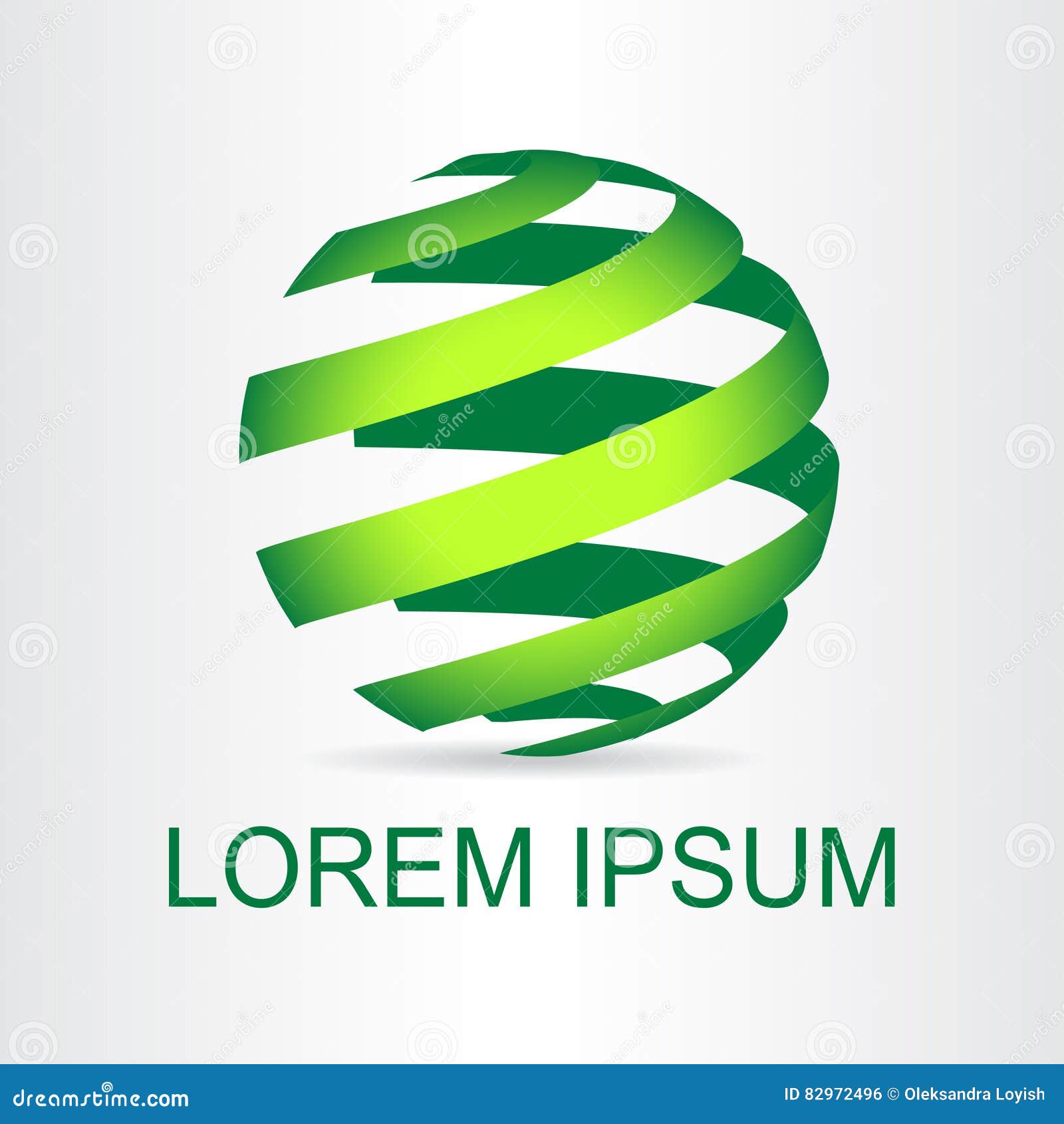 Abstract globe. stock vector. Illustration of branding - 82972496