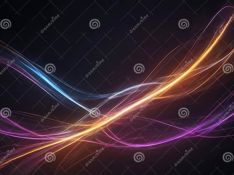 Abstract Glow Blurred Light Trails Background Texture of Various Stock ...