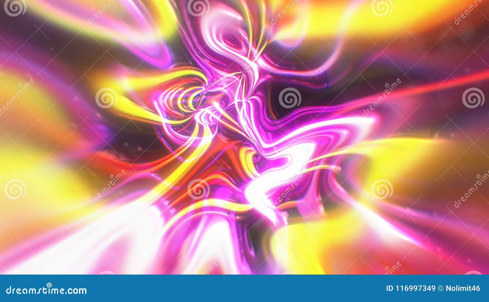 Abstract Glow Energy Background with Visual Illusion and Wave Effects ...