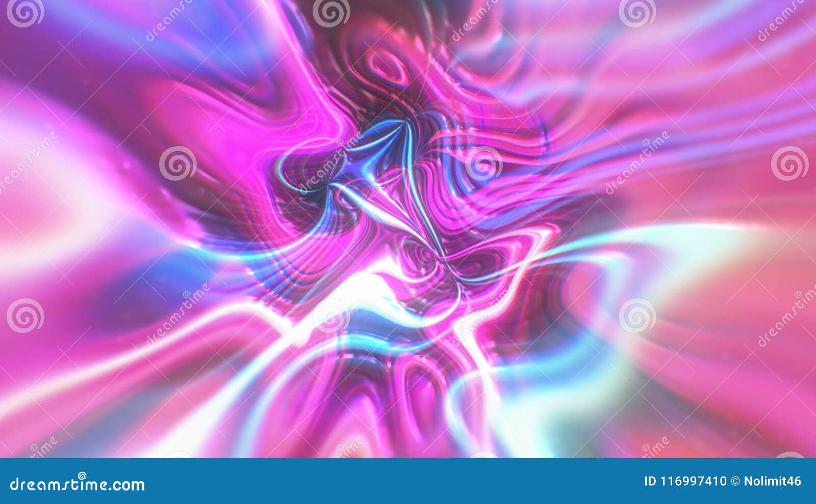 Abstract Glow Energy Background with Visual Illusion and Wave Effects ...