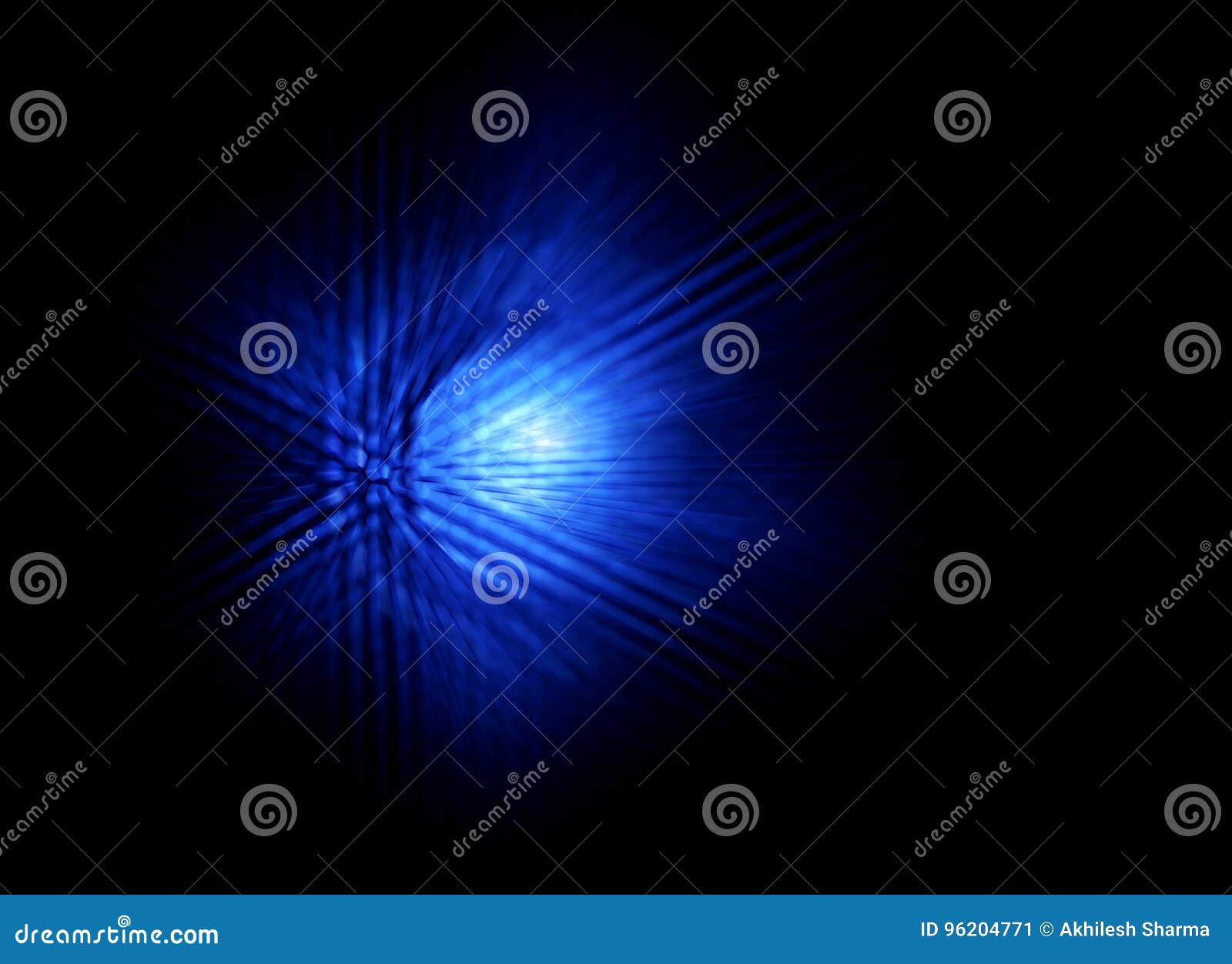 Abstract Glow Light Background - Blue Color Stock Illustration ...