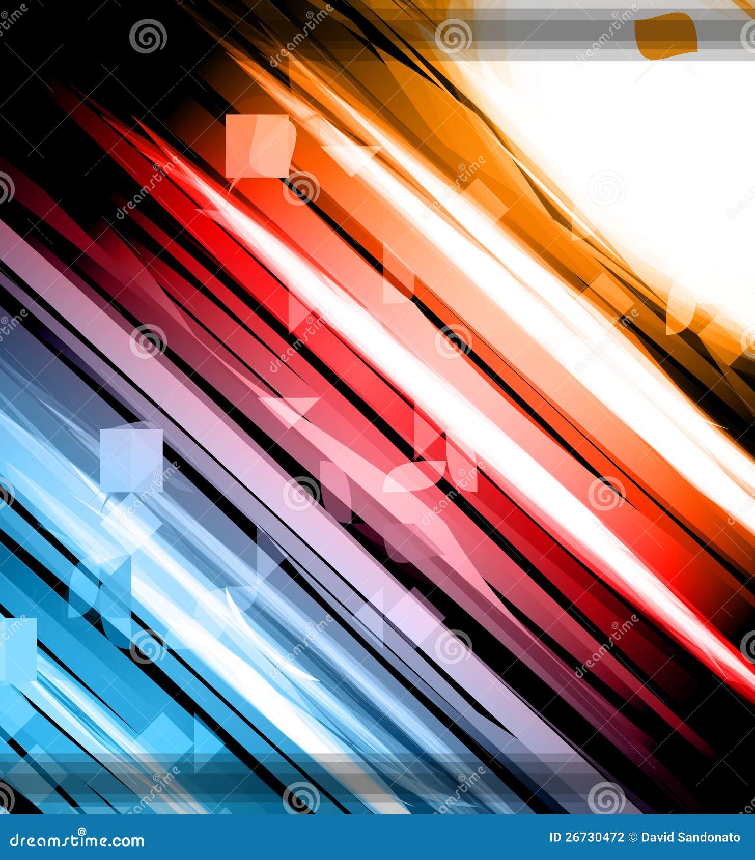 Abstract Glow of Lights Background Stock Illustration - Illustration of ...