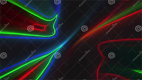 Abstract glow lines stock illustration. Illustration of colorful ...
