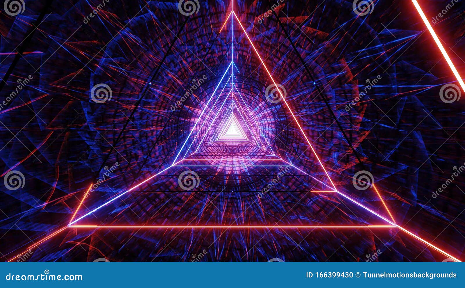 Abstract Glowig Wireframe Triangle Design with Dark Abstract Background ...