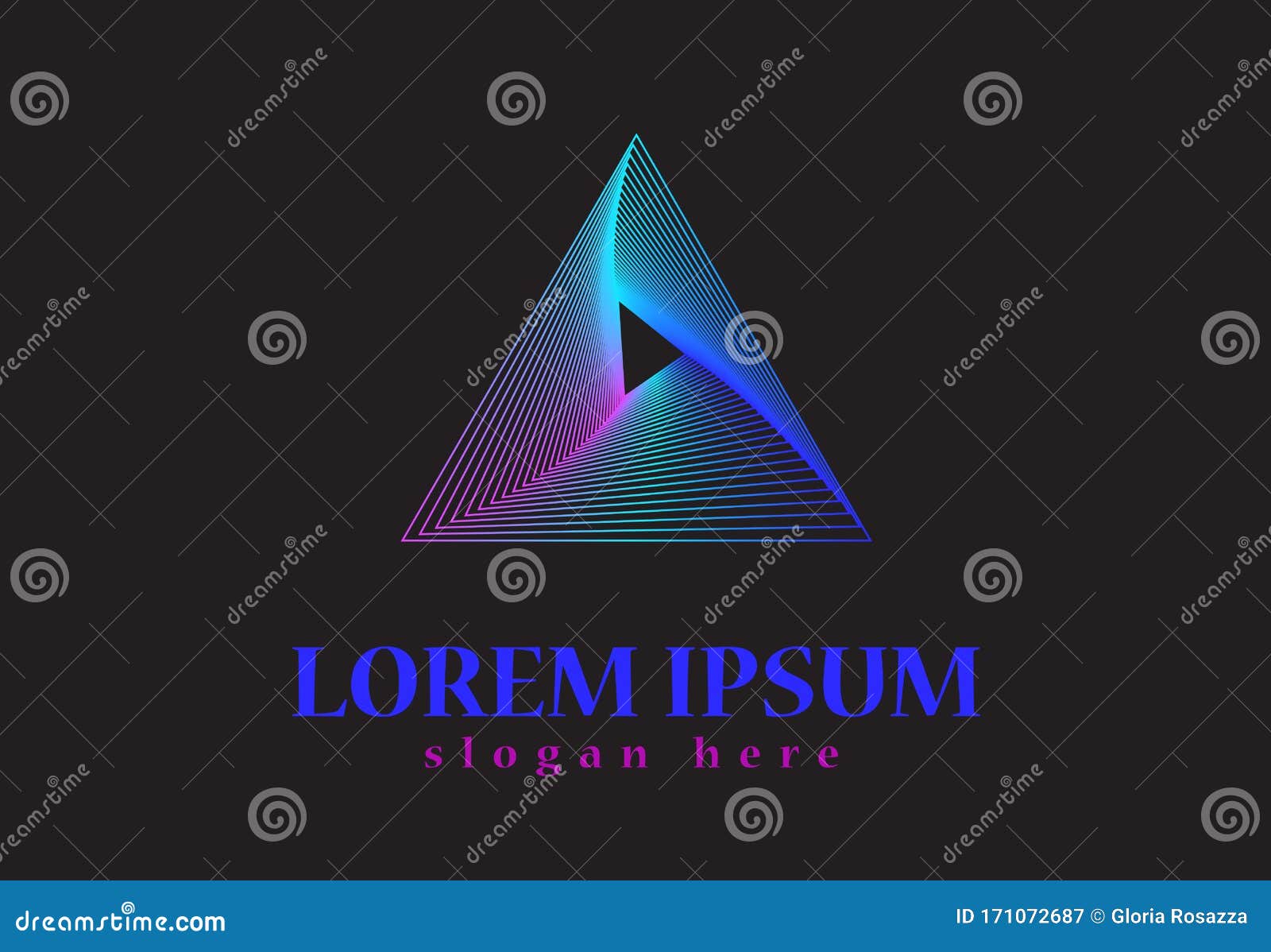 Glowing Logo Design Royalty-Free Stock Photo | CartoonDealer.com #222618345