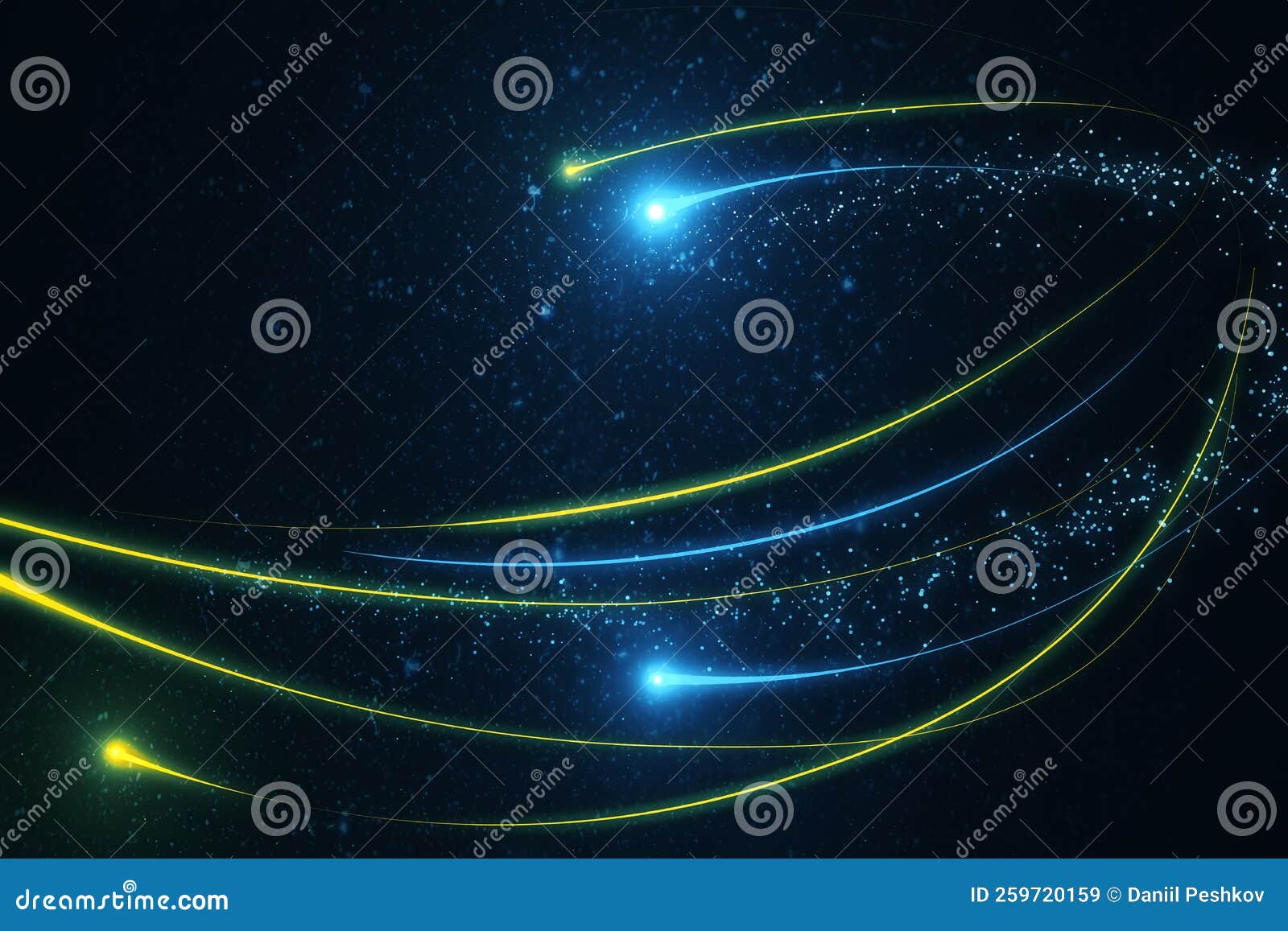 Abstract Glowing Big Data or Metaverse Hologram Wallpaper. Future and ...
