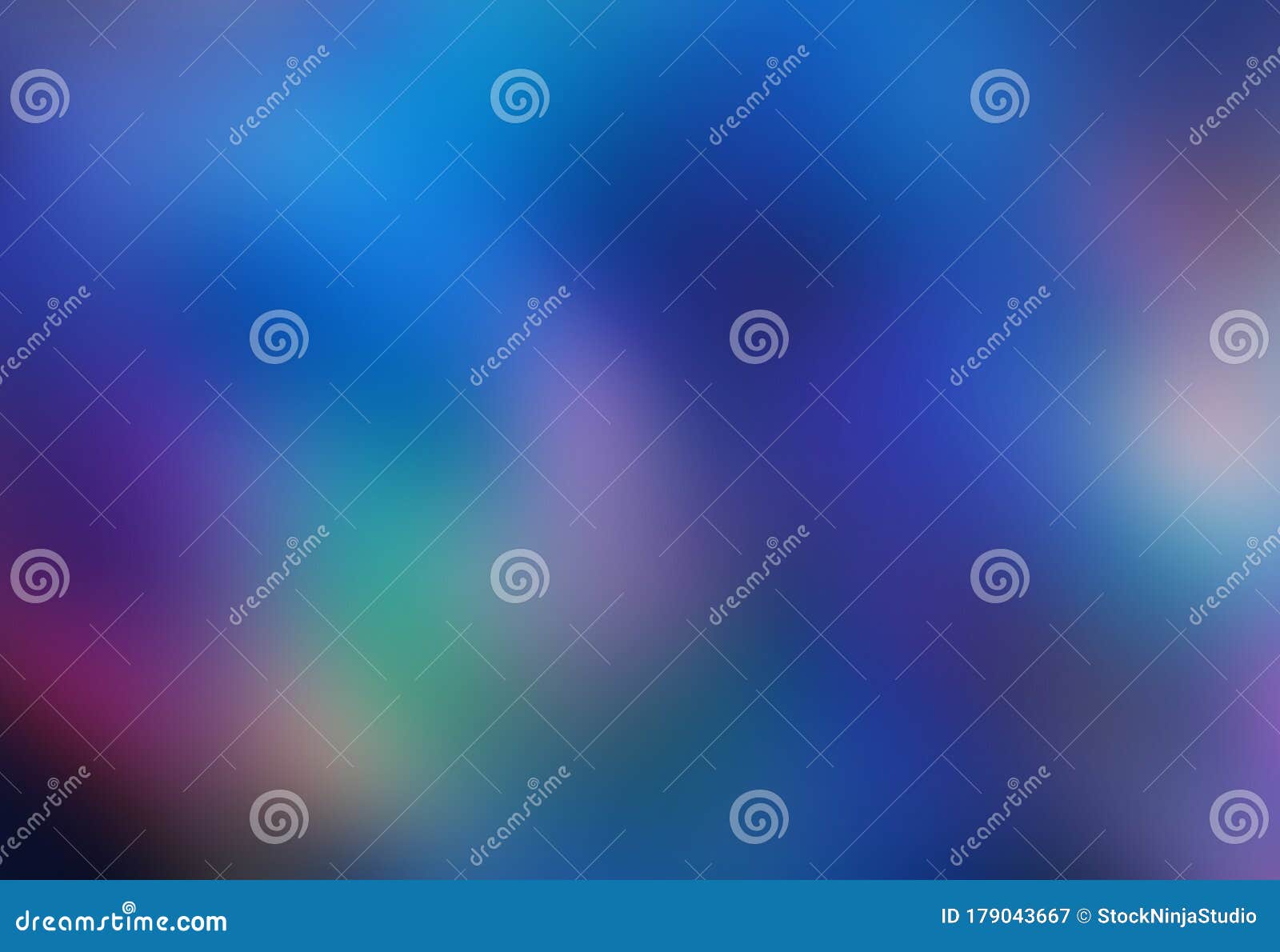 Abstract Glowing Blue Blur Gradient Background Effect in Illustration ...