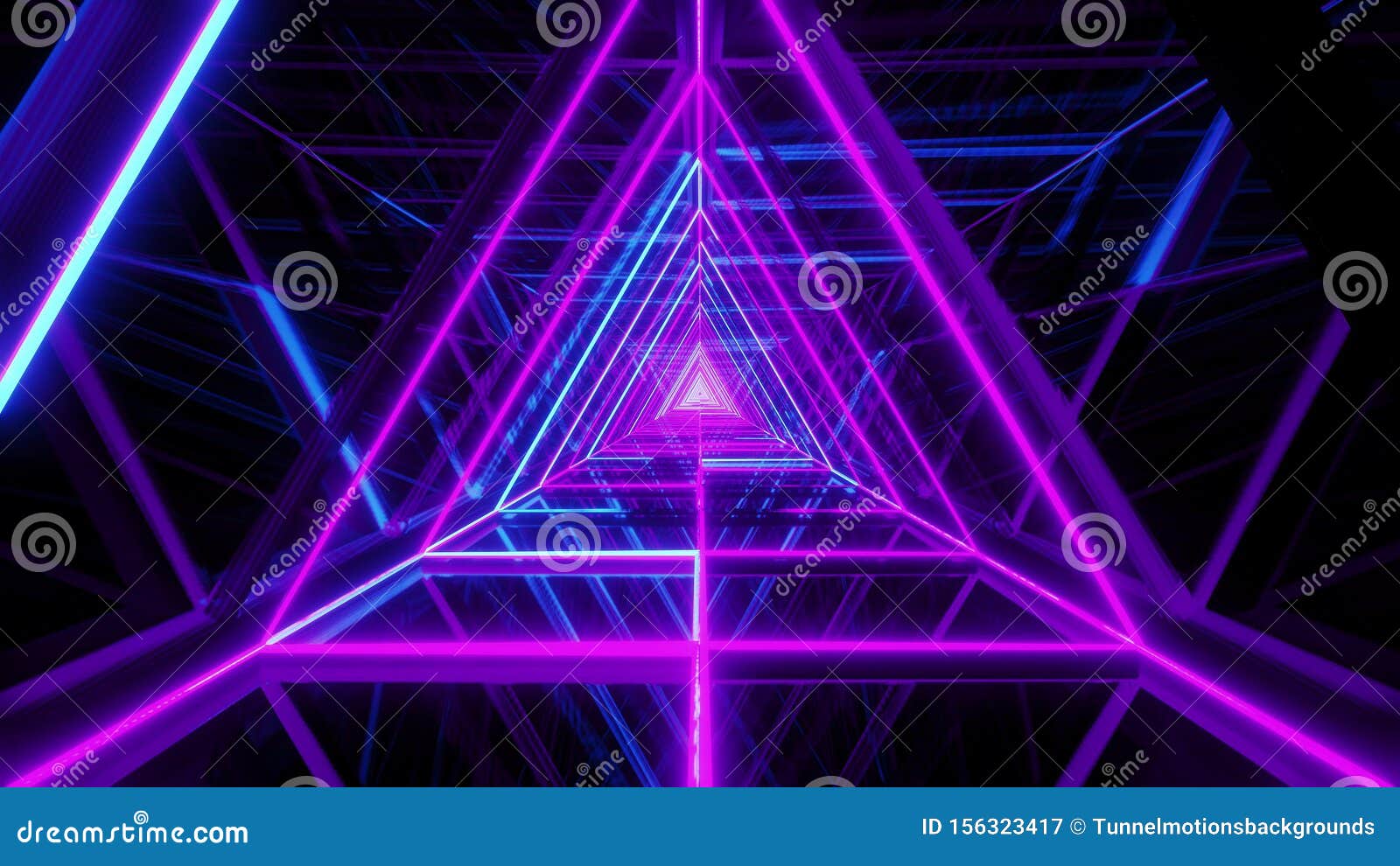 Abstract Glowing Blue Purple Triangle Wireframe Background Walpaper 3d ...