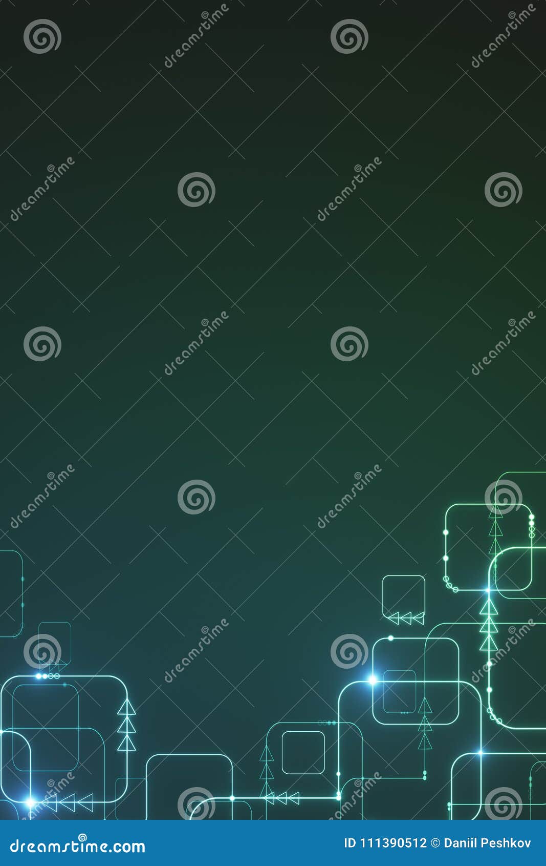 Abstract Circuit Background Stock Illustration - Illustration of energy ...