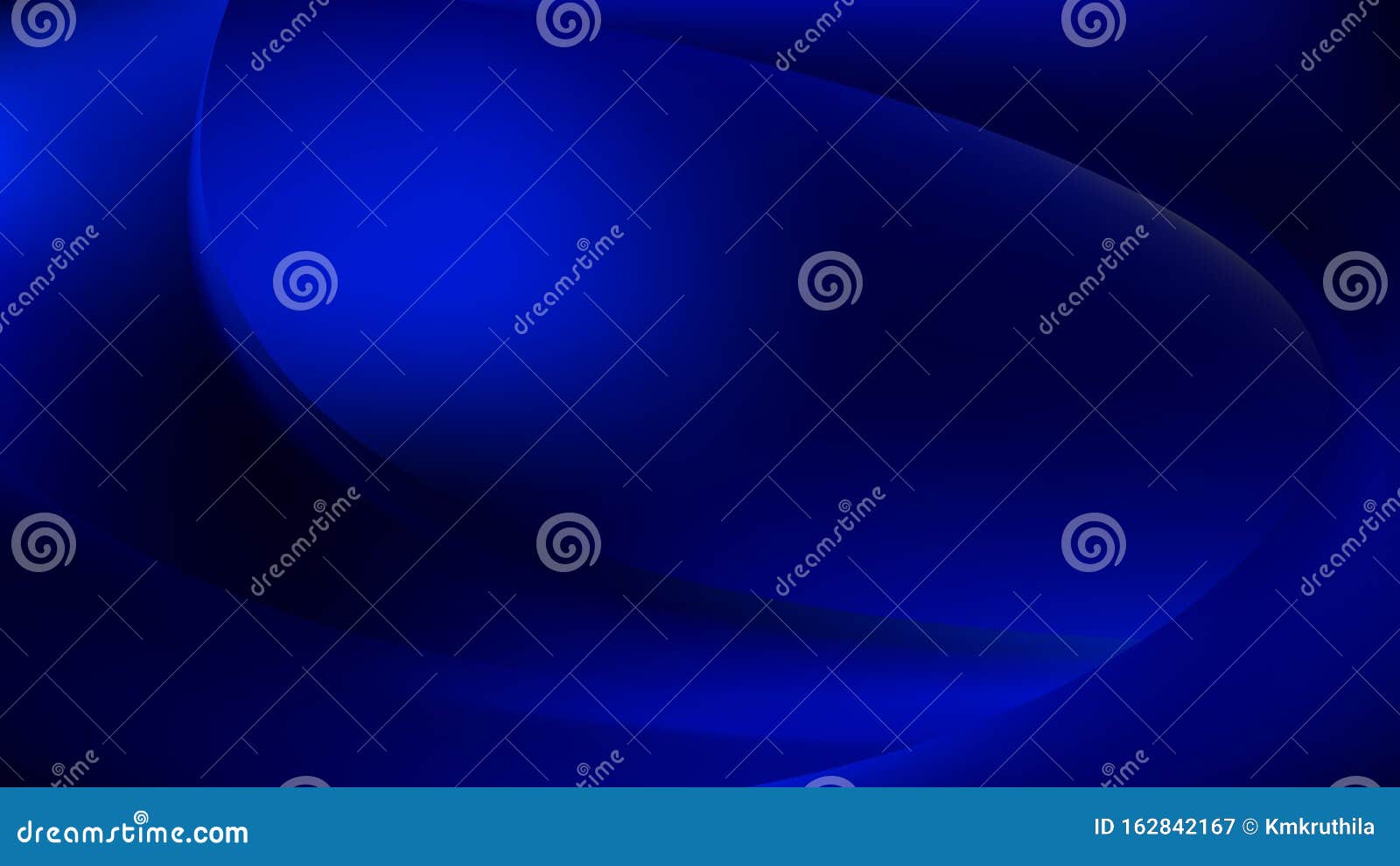 Abstract Glowing Cool Blue Wave Background Design Stock Vector ...