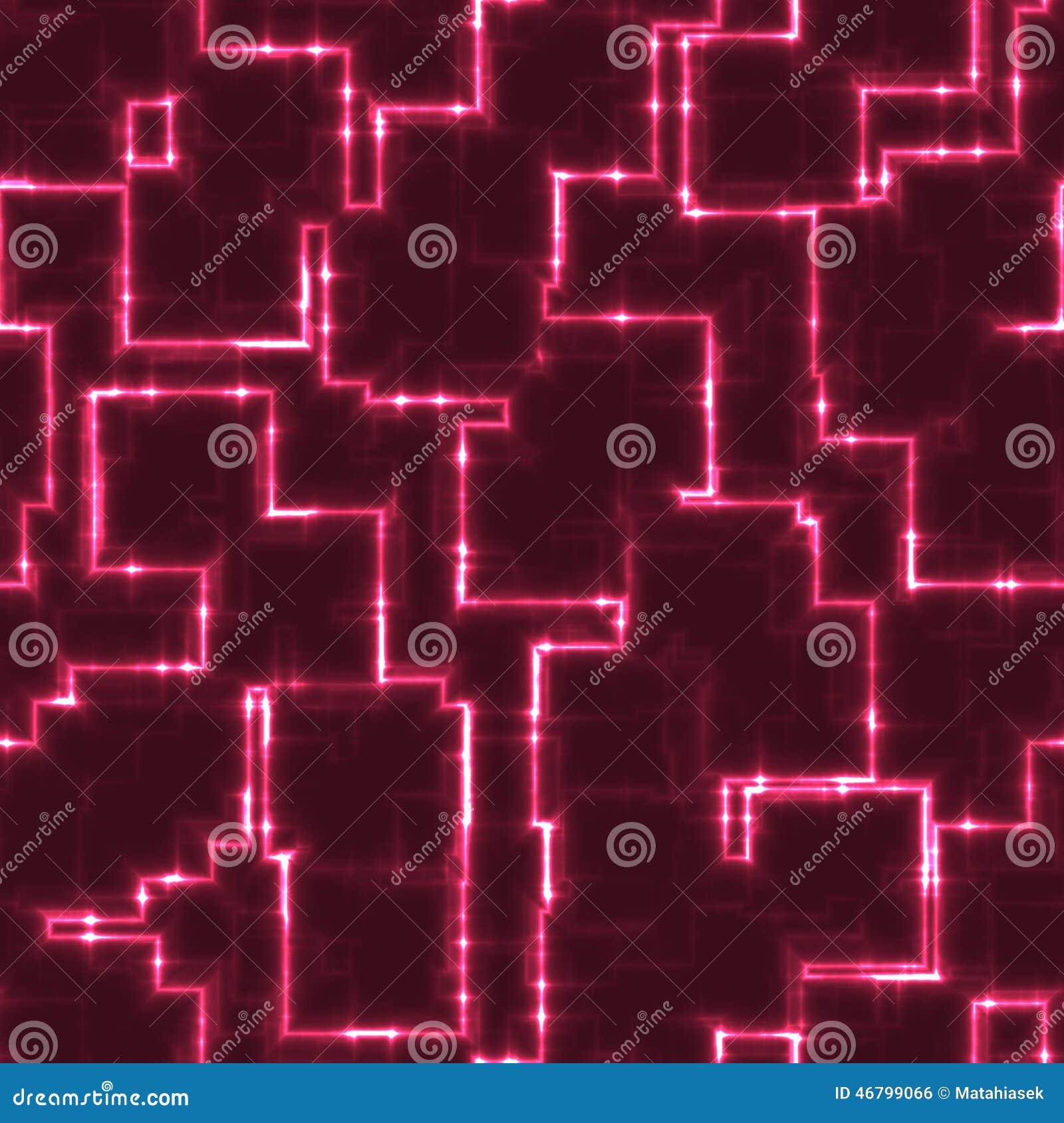 Abstract Glowing Cubic Texture Background Stock Illustration ...