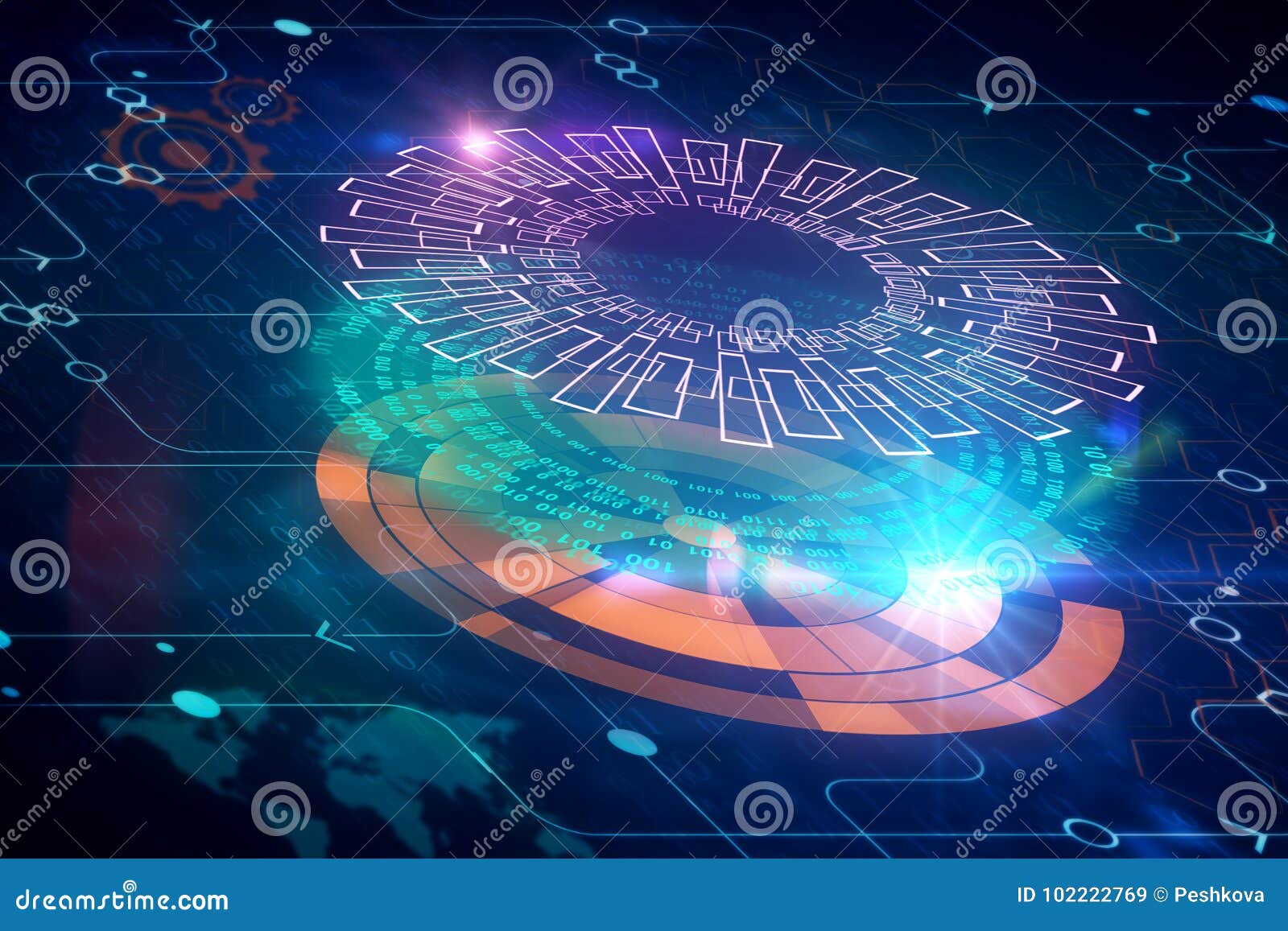 Innovation concept stock illustration. Illustration of abstract - 102222769
