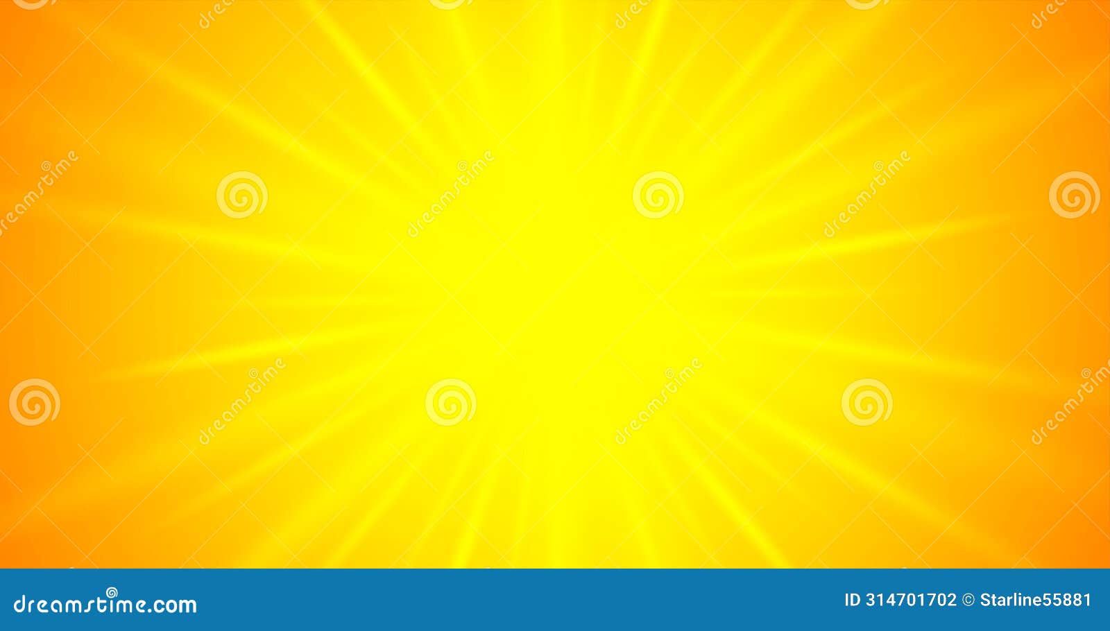 Abstract Glowing Flare Yellow Background with Sunshine Effect Stock ...