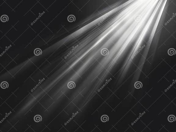 Abstract Glowing Light Rays for Design Template Stock Illustration ...