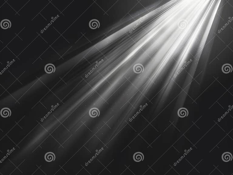 Abstract Glowing Light Rays for Design Template Stock Illustration ...
