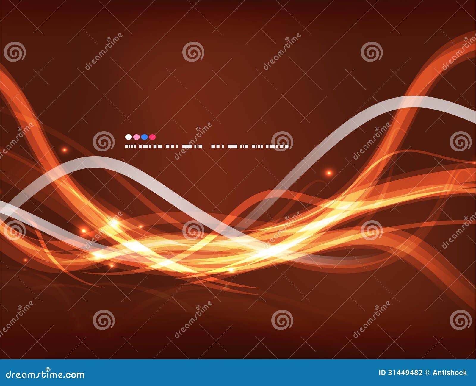 Abstract glowing lines stock vector. Illustration of metal - 31449482