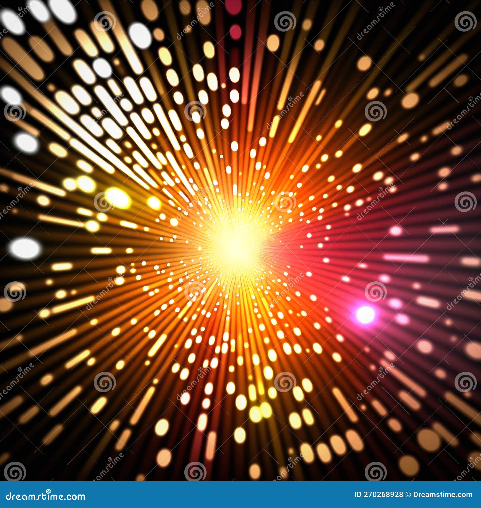 Abstract Glowing Luminous Background with Rays of Light. Stock ...