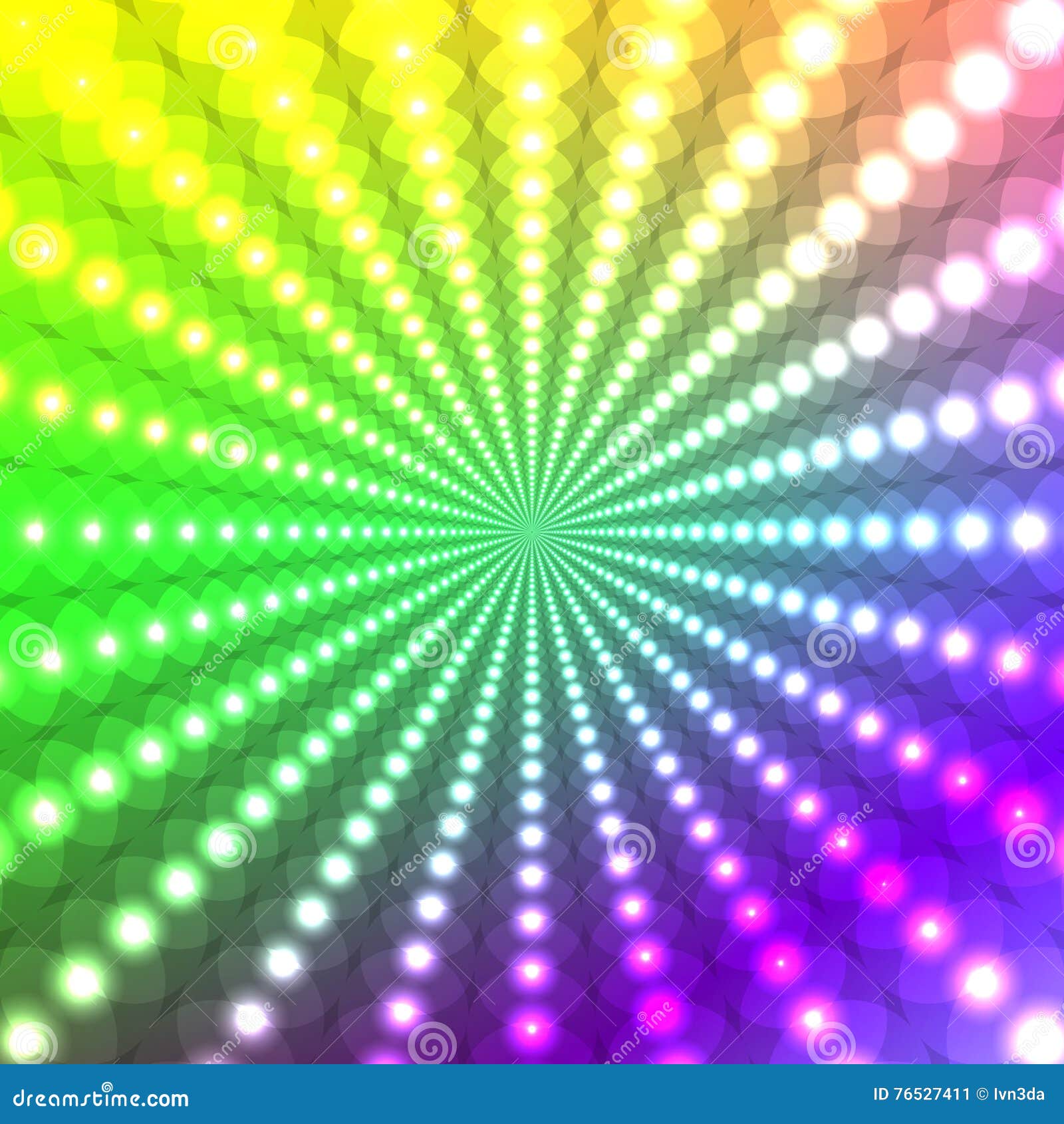 Abstract Glowing Rainbow Background Stock Vector - Illustration of ...