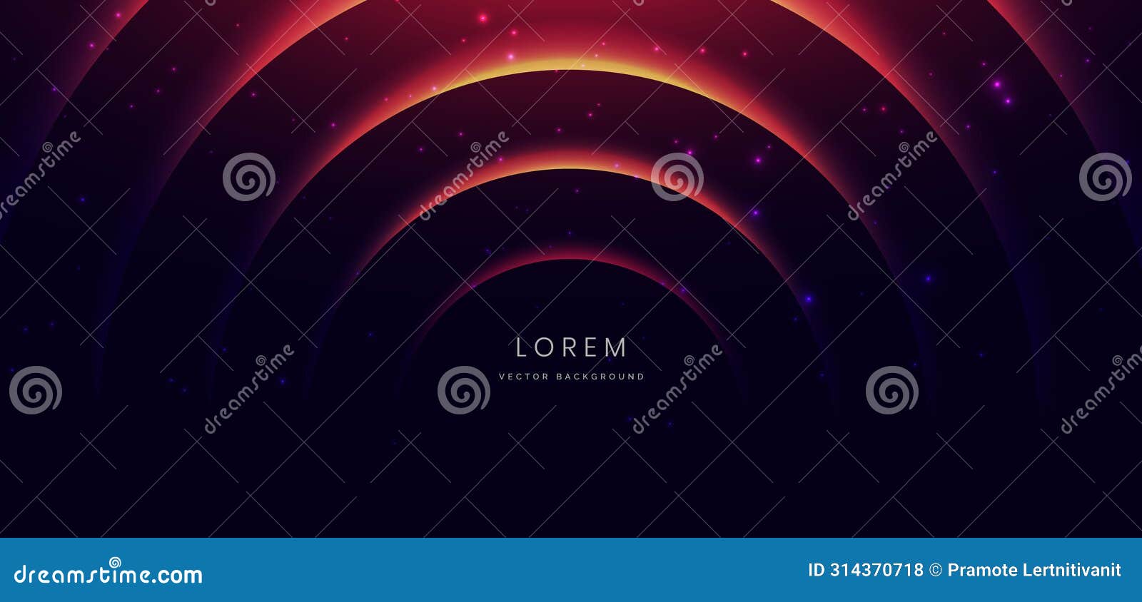 Abstract Glowing Red Curved Light Ray with Speed Motion Movingon Dark ...