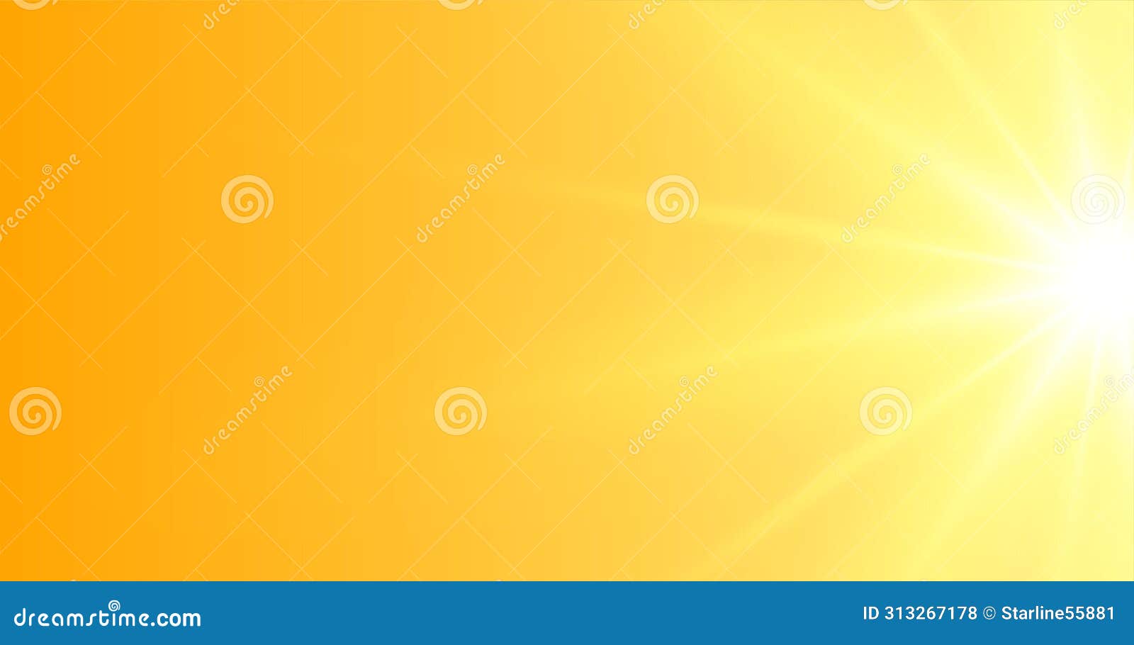 Abstract Glowing Stardust Yellow Background with Solar Motion Stock ...