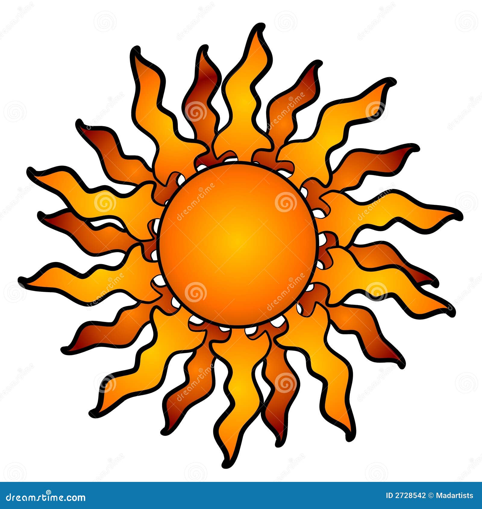 Abstract Glowing Sun Beams stock illustration. Illustration of rays ...