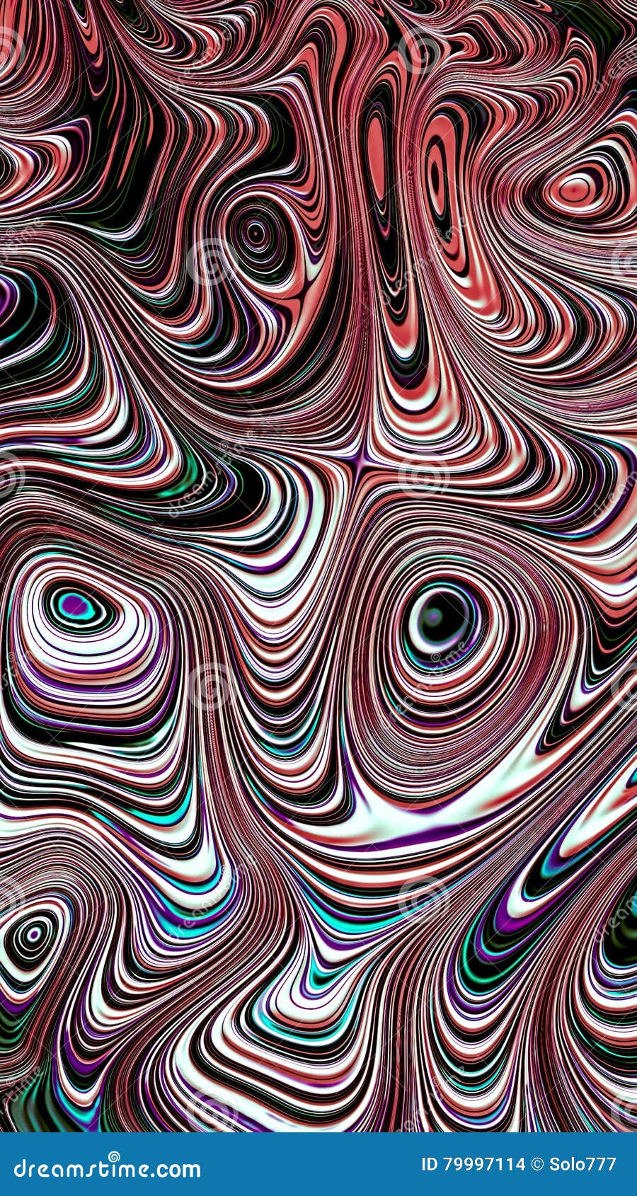 Abstract Gnarly Background - Digitally Generated Image Stock ...