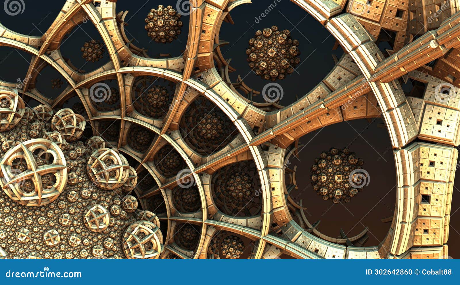 Abstract Gold Background, Golden Structures and Constructions Abstract ...