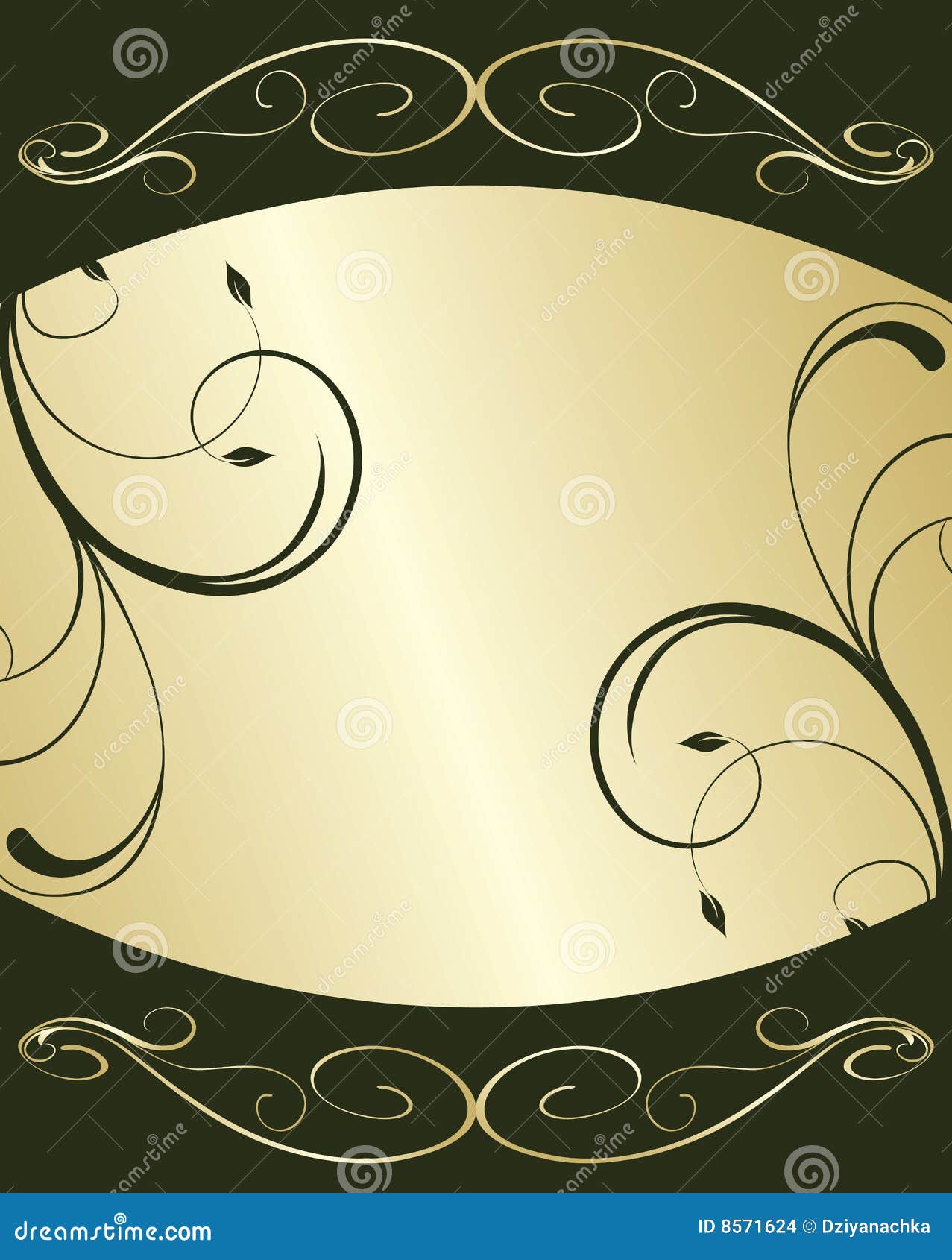 Abstract Gold Background for Text Stock Vector - Illustration of ...