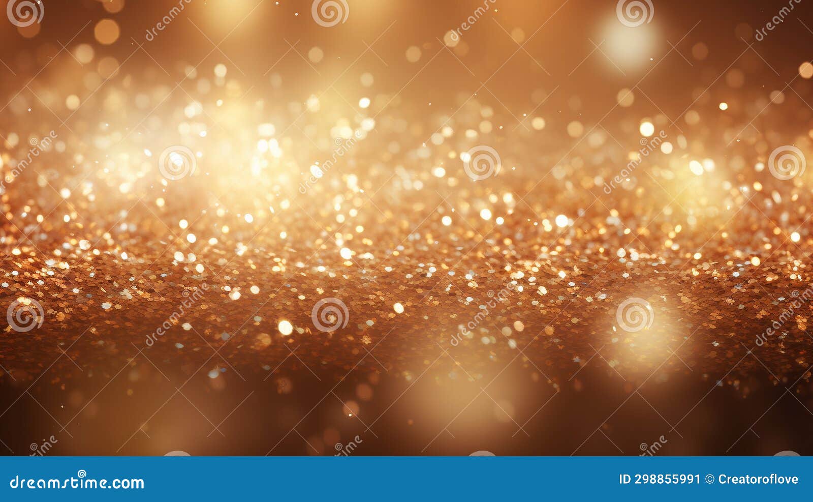 Abstract Gold Bronze Glitter Shine Glowing Background Stock ...