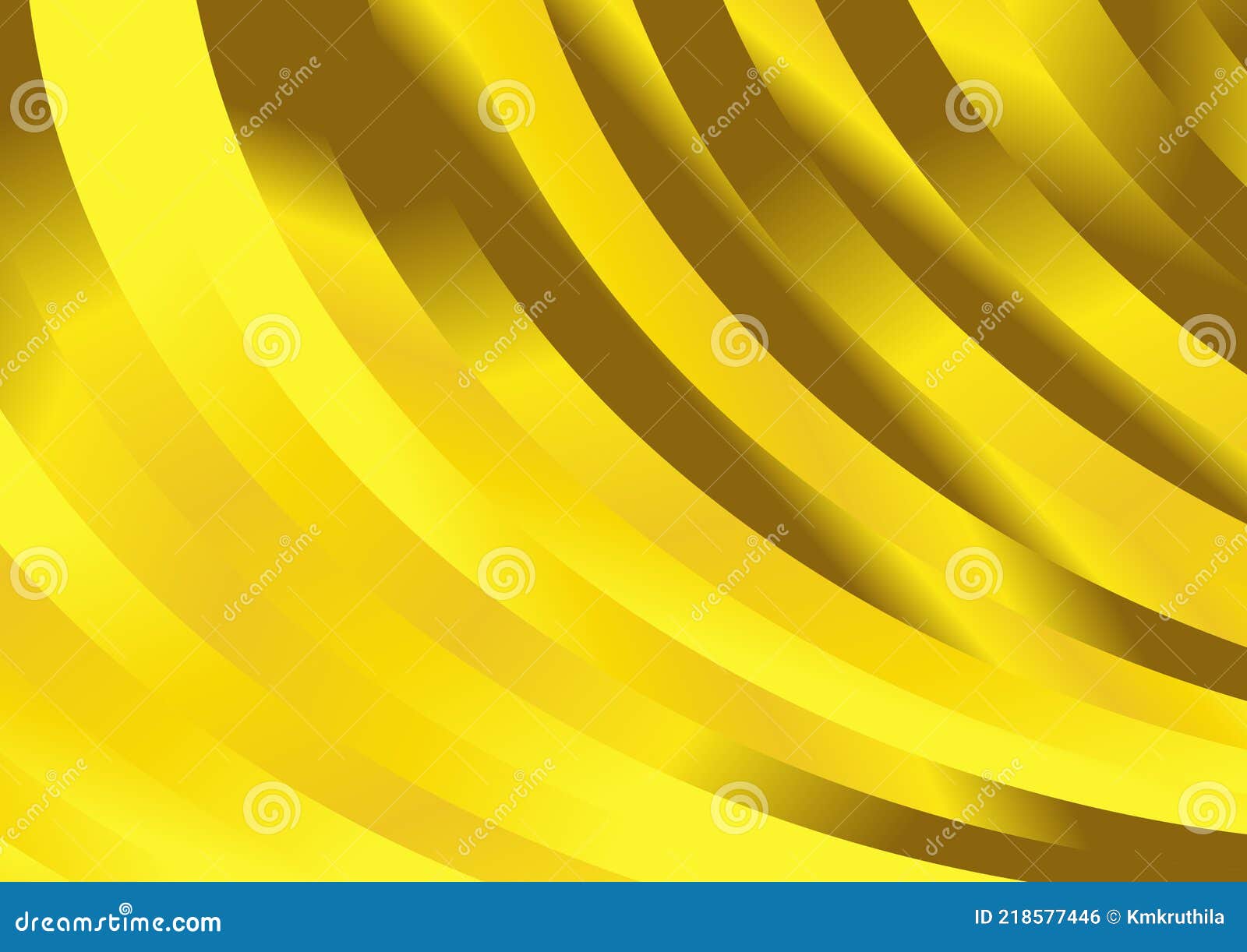 Abstract Gold Curved Stripes Gradient Background Vector Image Stock ...