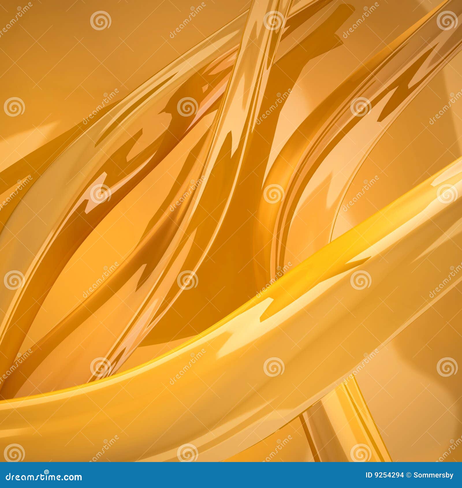 Abstract gold curves stock illustration. Illustration of elegant - 9254294