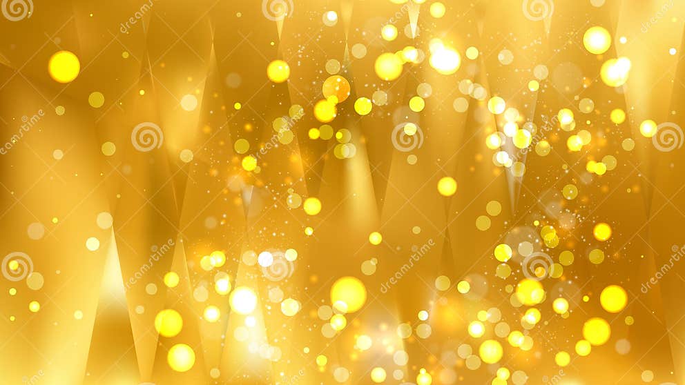 Abstract Gold Defocused Background Vector Stock Vector - Illustration ...