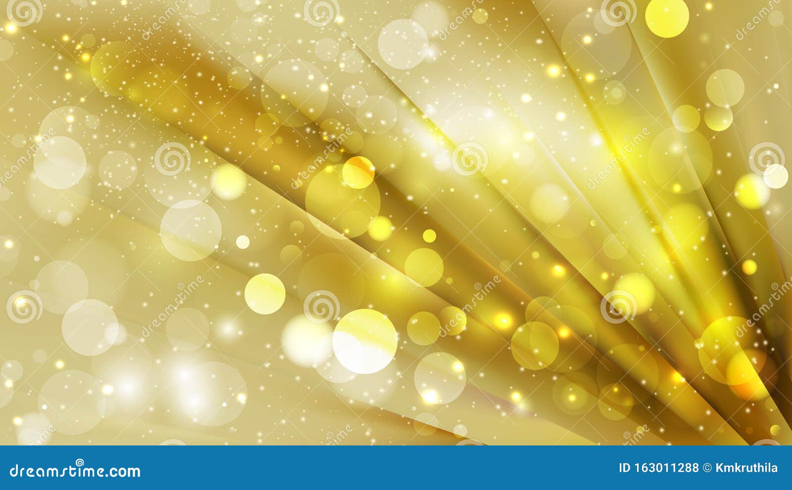 Abstract Gold Defocused Lights Background Image Stock Vector ...