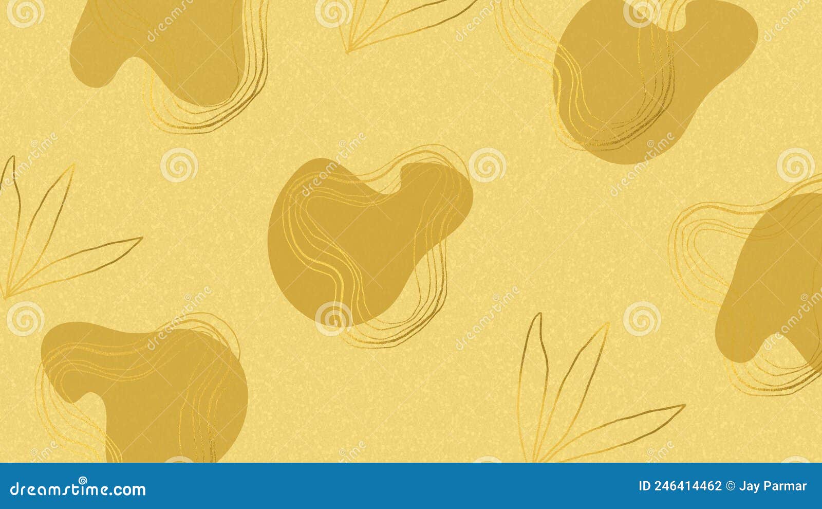 Abstract Gold Desktop Wallpaper Stock Illustration - Illustration of ...