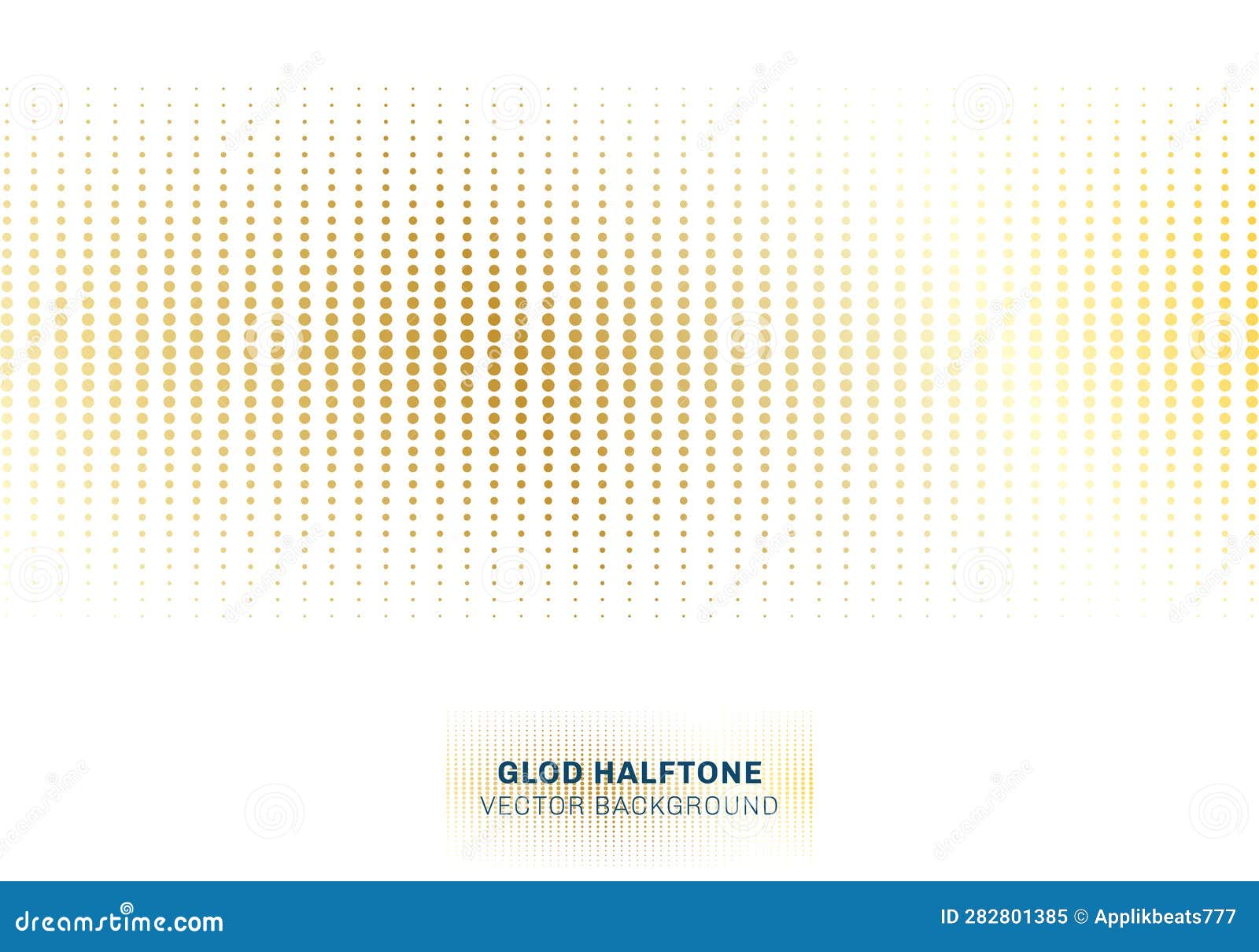 Abstract Gold Dots Pattern Halftone on White Background Luxury Style ...
