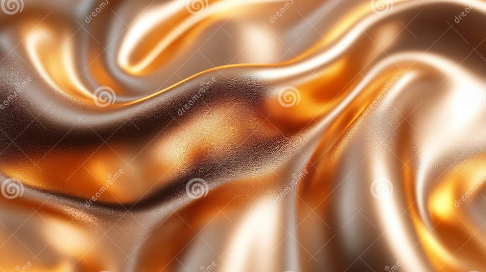 Abstract Gold Fabric Draped Softly Elegant Texture Stock Illustration ...