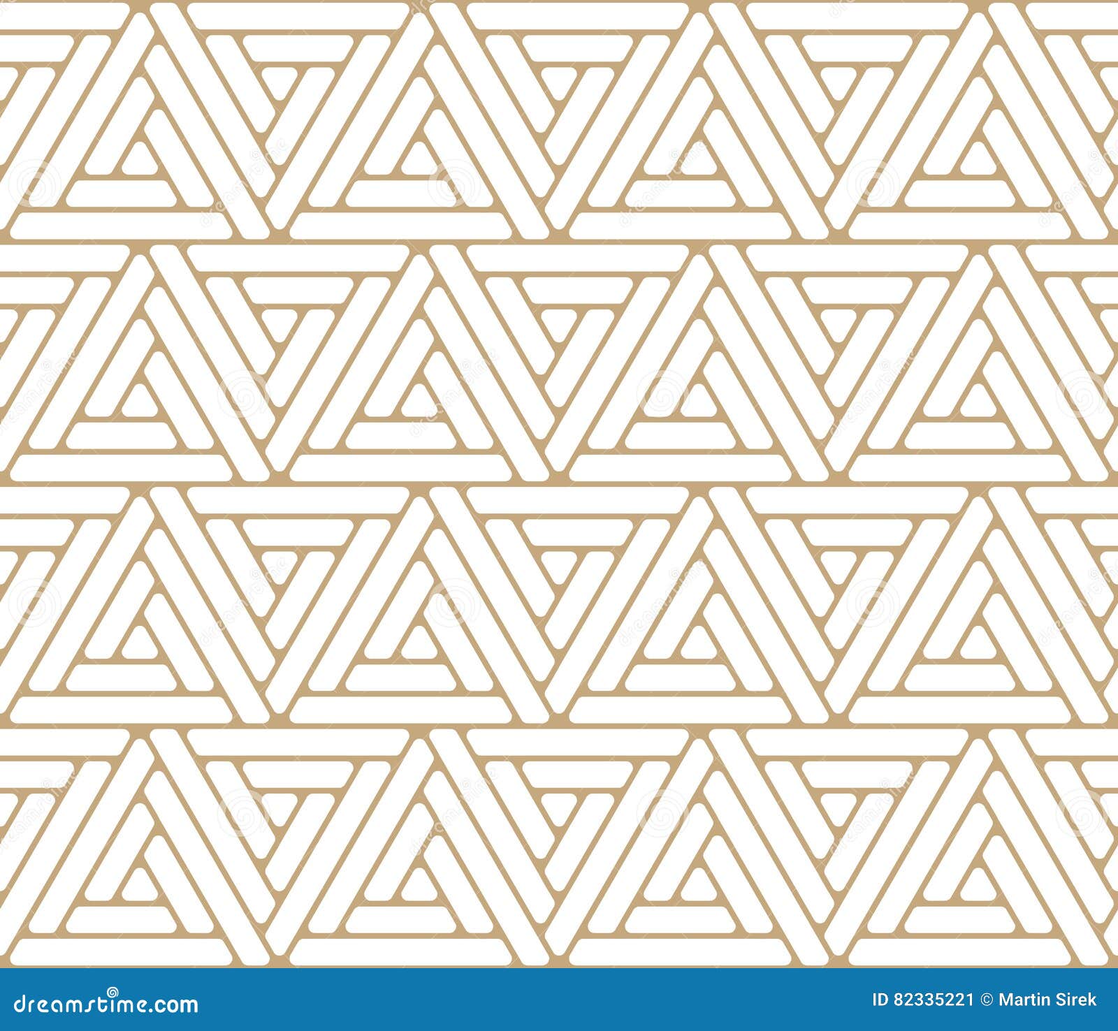 Abstract Gold Geometric Triangle Design Triangle Pattern Stock Vector ...