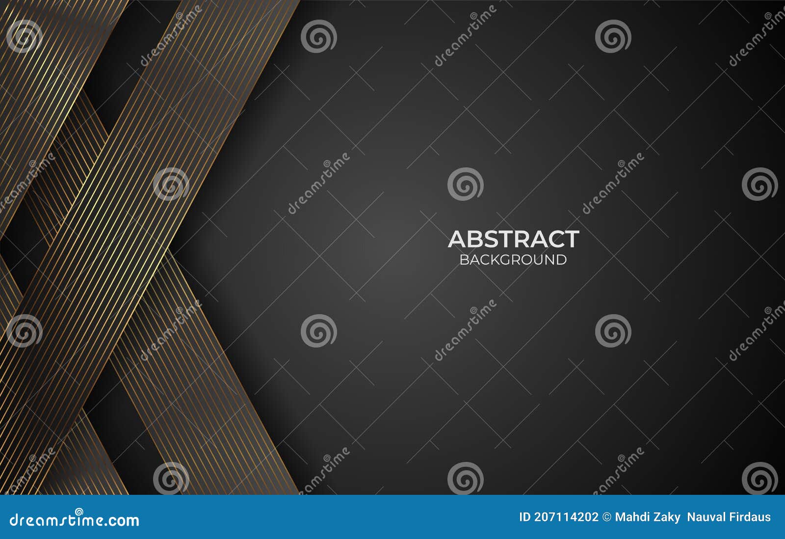 Abstract Gold Line Design Style Stock Vector - Illustration of ...