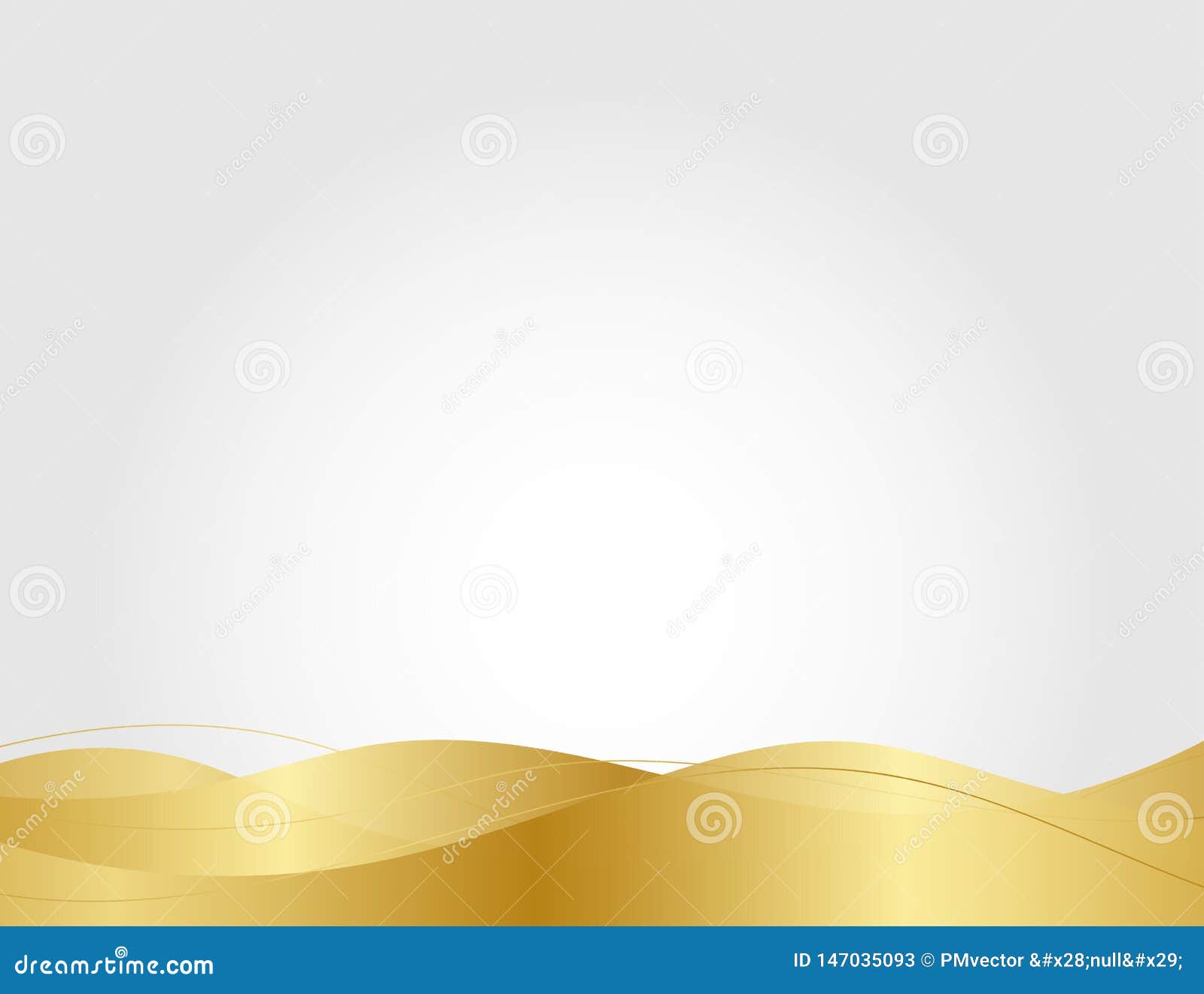 Abstract Gold Line on Light Gray Modern Design Luxury Background Vector ...