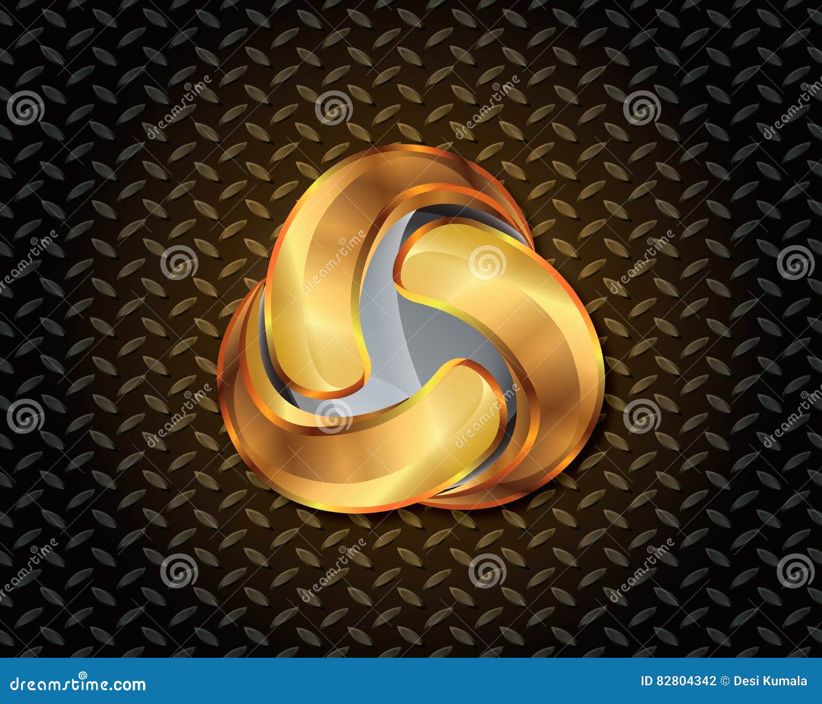 Abstract Gold Logo Vector stock vector. Illustration of background ...