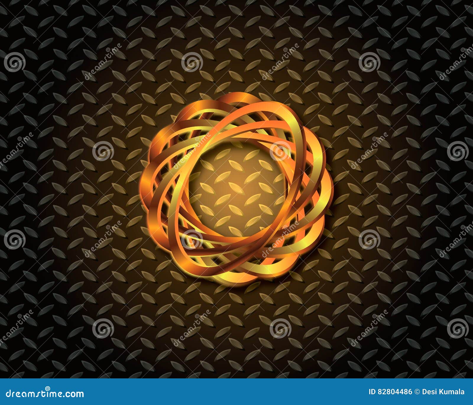 Abstract Gold Logo Vector stock vector. Illustration of company - 82804486