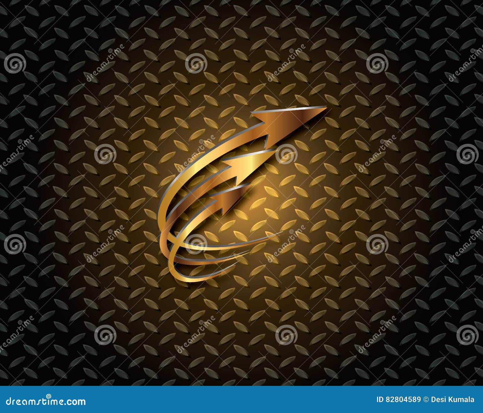 Abstract Gold Logo Vector stock vector. Illustration of elegant - 82804589