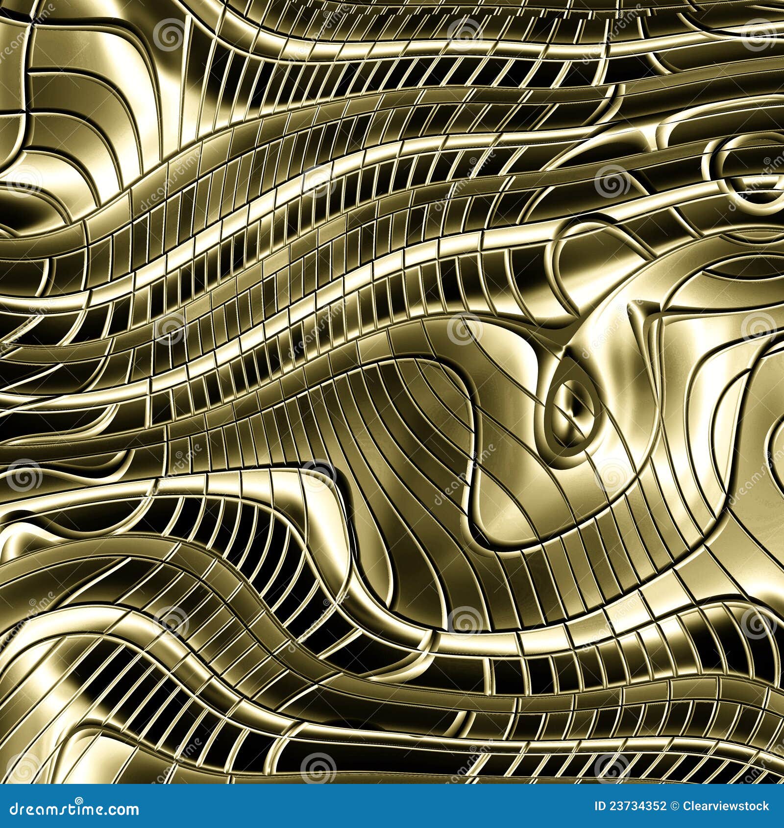 Abstract Gold Metal Background Stock Illustration - Illustration of ...