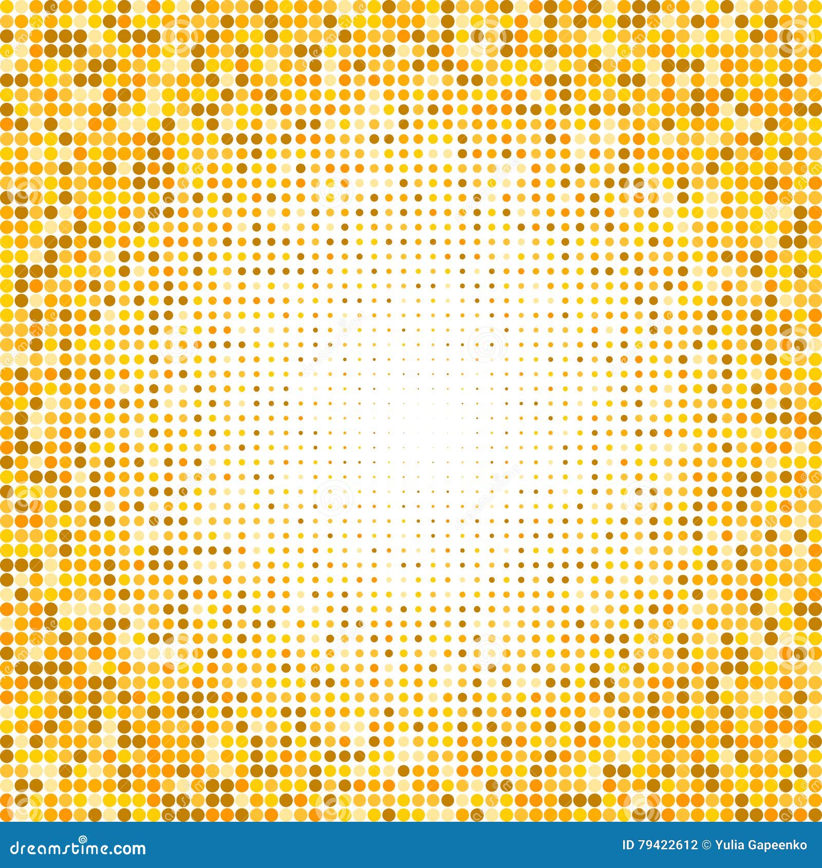 Abstract Gold Psychedelic Art Background. Vector Illustration Stock ...