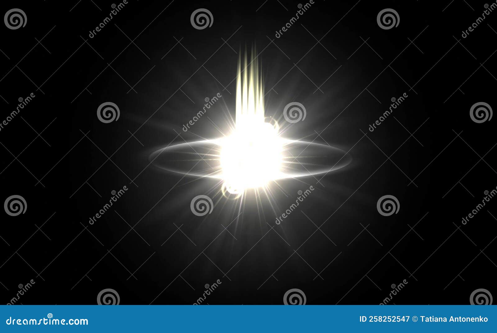 Abstract Gold Pulsating Glow Element from Particles and Dots. Explosion ...