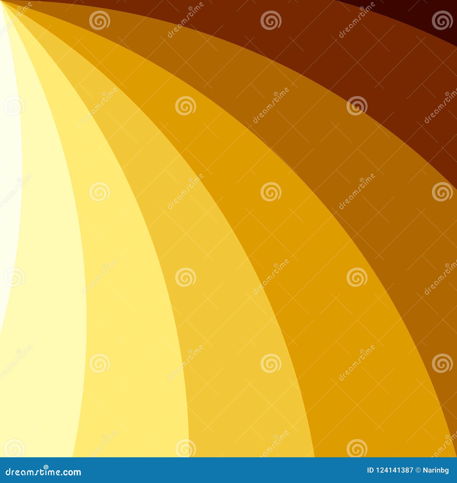 Abstract gold tone curve. stock vector. Illustration of beautiful ...