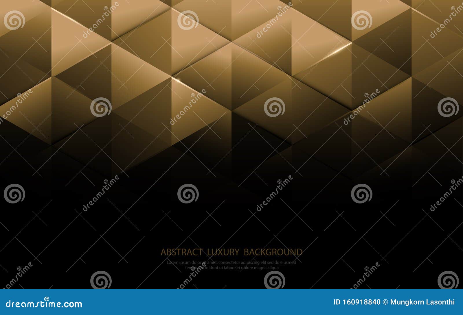 Gold Triangle Foil Texture Poligon Vector Wallpaper | CartoonDealer.com ...