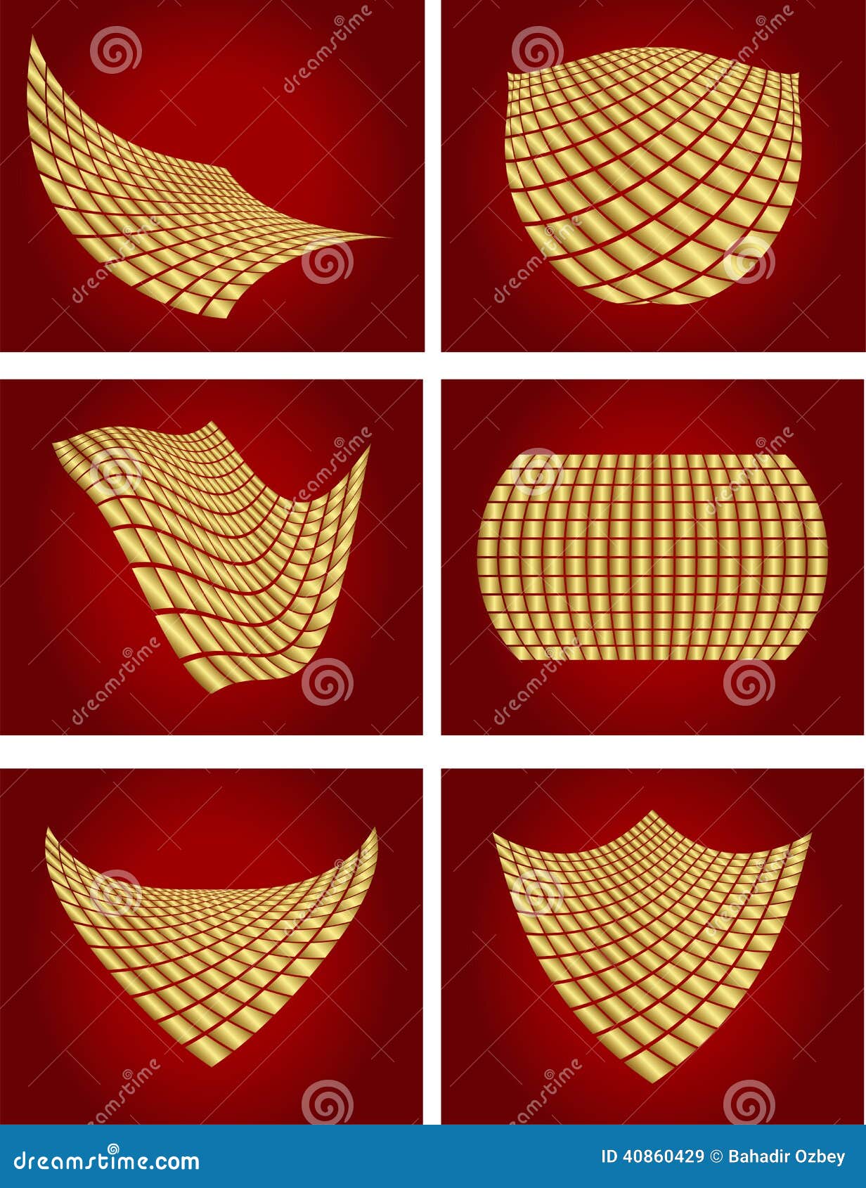Abstract Medallions Vector Repeat Pattern | CartoonDealer.com #198344169