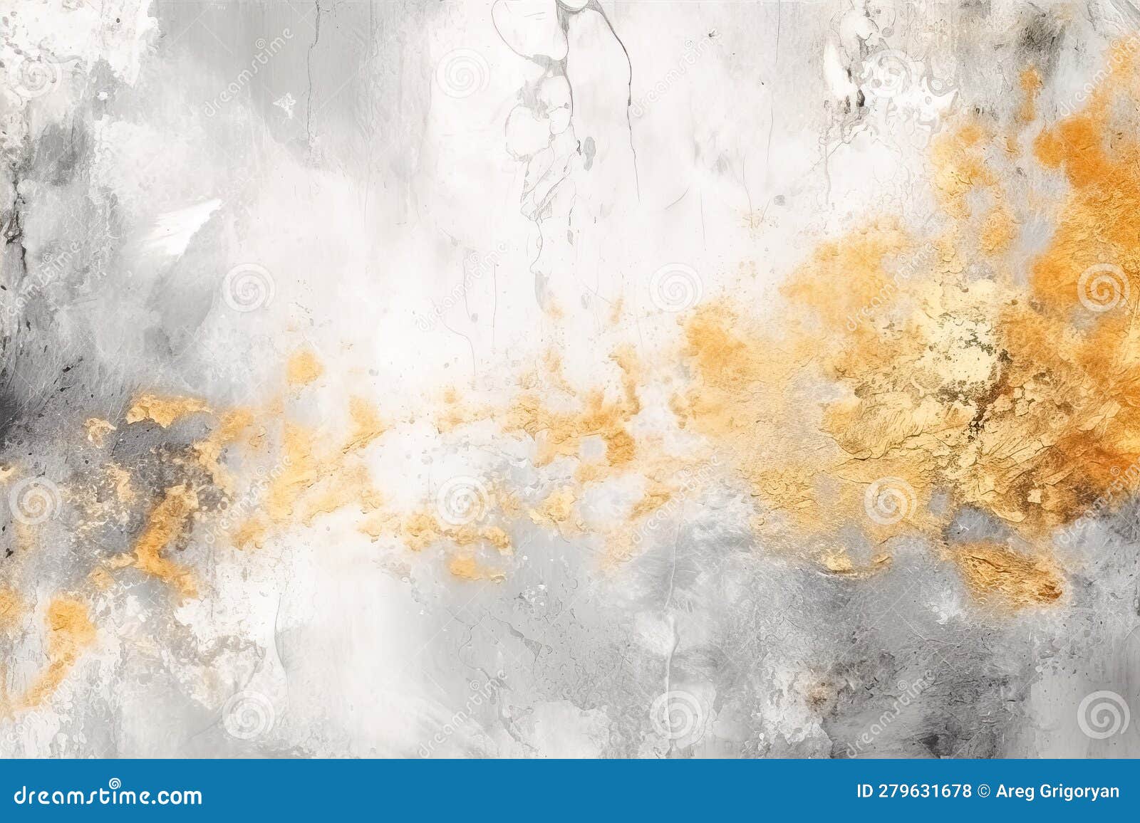 Abstract Gold Watercolor Background Stock Illustration - Illustration ...