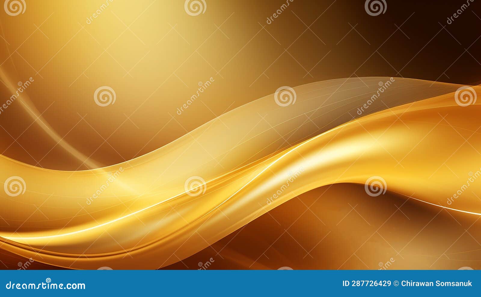 Abstract Gold Wave Background Stock Illustration - Illustration of ...